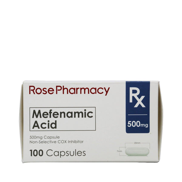 ROSE PHARMACY Mefenamic Acid 500mg Capsule 1's price in the Philippines ...
